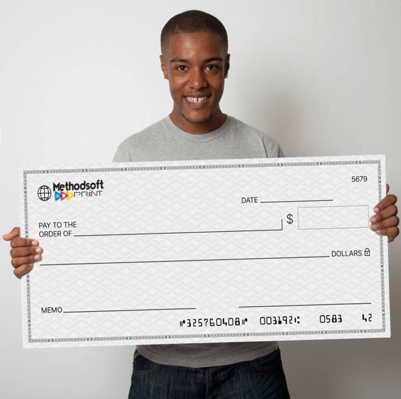 Dummy Cheque – Methodsoft Print
